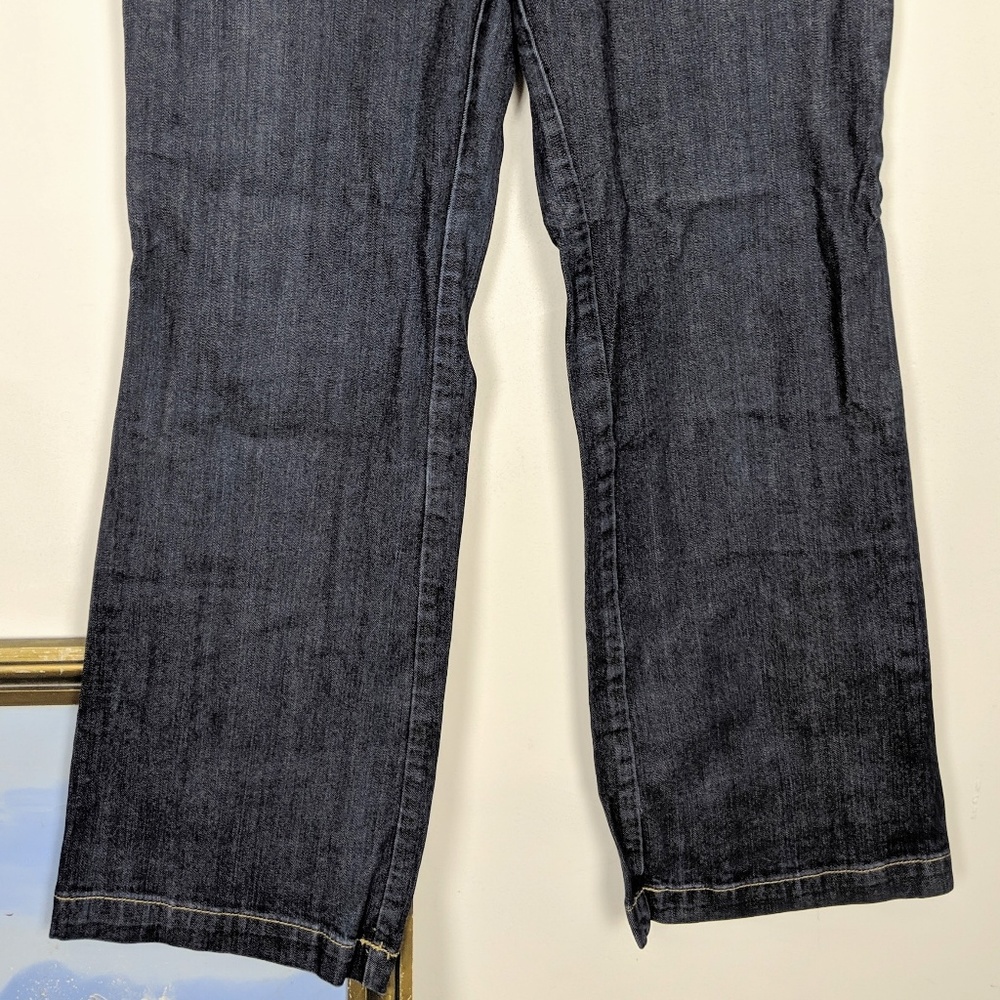 Talbott Stretch Flare Jeans Back Pocketless - Gem